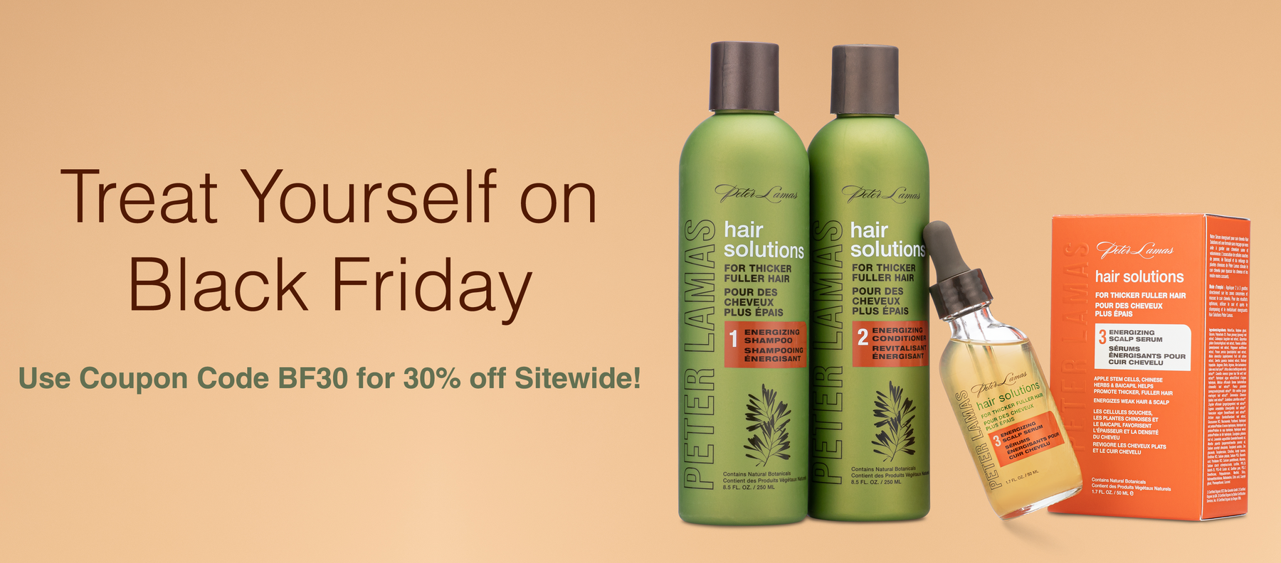 Peter Lamas - Natural Hair Solutions For Thicker Fuller Hair Regrowth